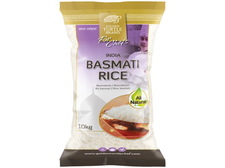 Basmati Rice 10 KG - Golden Turtle for Chefs